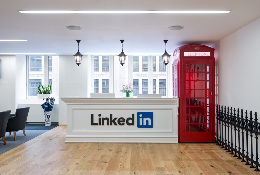 LinkedIn offices - Officelovin'