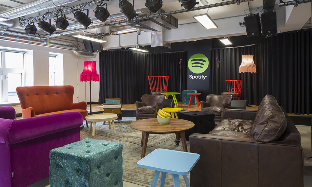 Spotify offices - Officelovin'